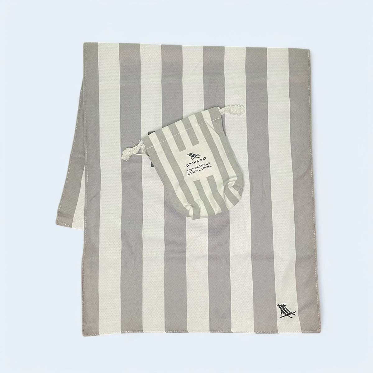Cooling Towel - GREY - Gifts box for cancer patients, having ...